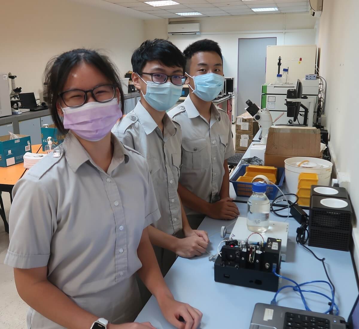 Ong Jing Jie, Jovyn Lee Zhuo Ying and Vjan Yeo Zeng Hee, National ...