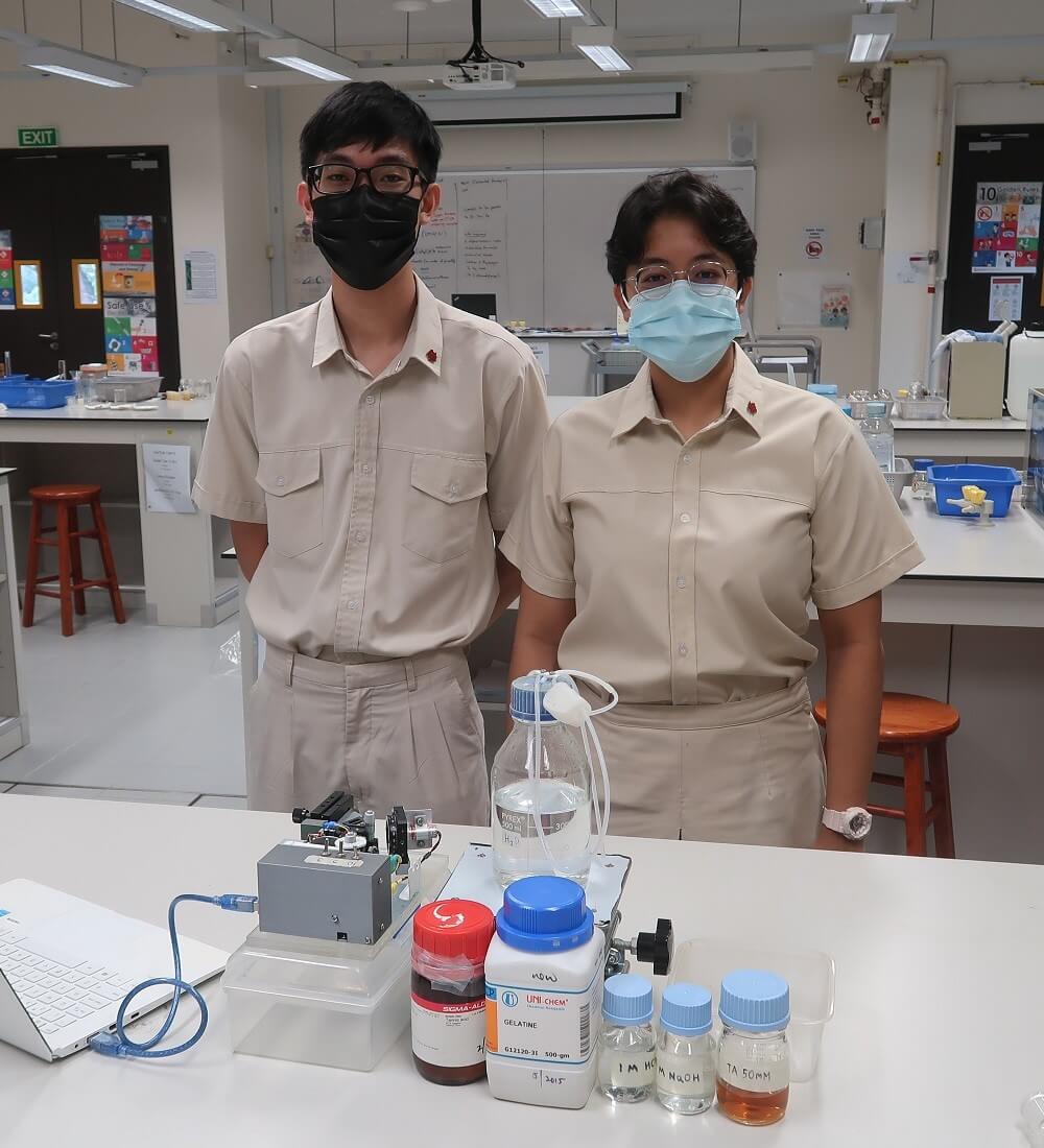 Eun Chin Sze Gerald and Lee Chen Xi, Hwa Chong Institution | NUS Physics