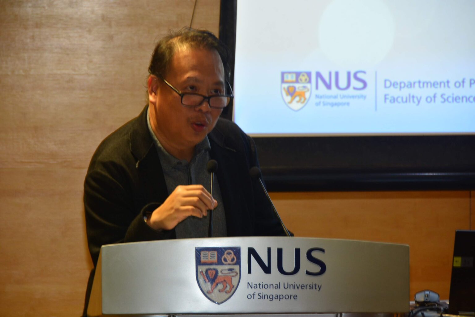 Celebrating Prof Feng’s Career at NUS | NUS Physics