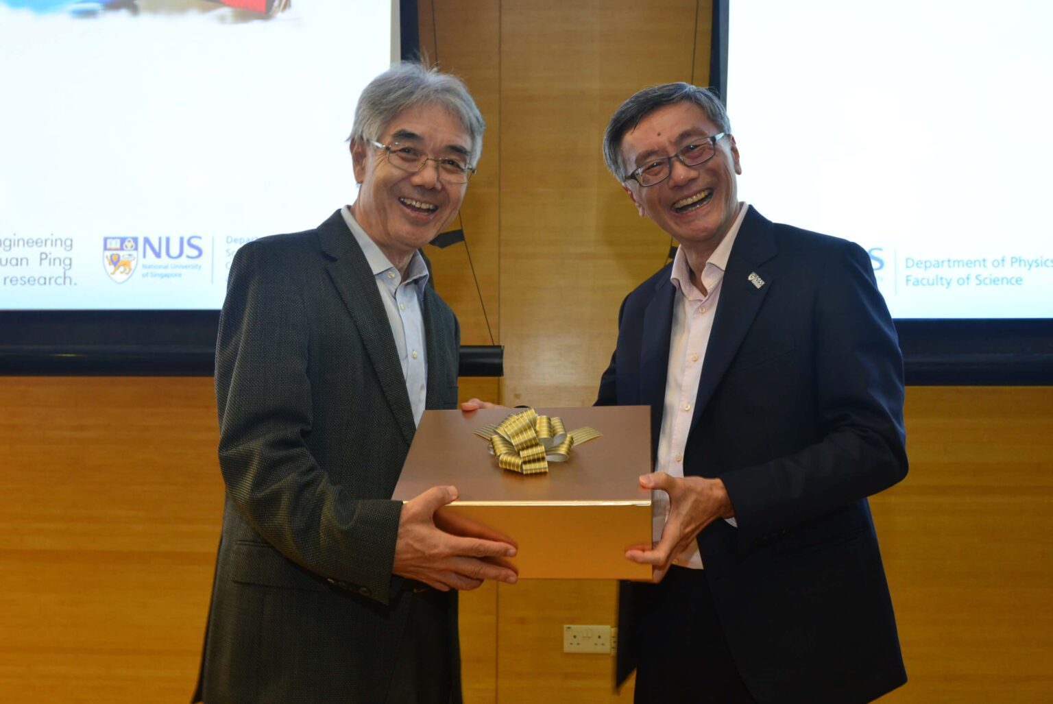 Celebrating Prof Feng’s Career at NUS | NUS Physics